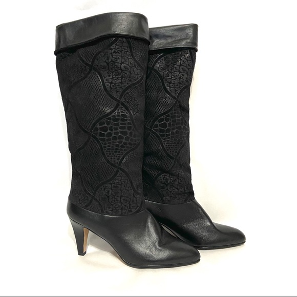 Joyce California | Shoes | Vintage Joyce California Leather Suede Boots ...